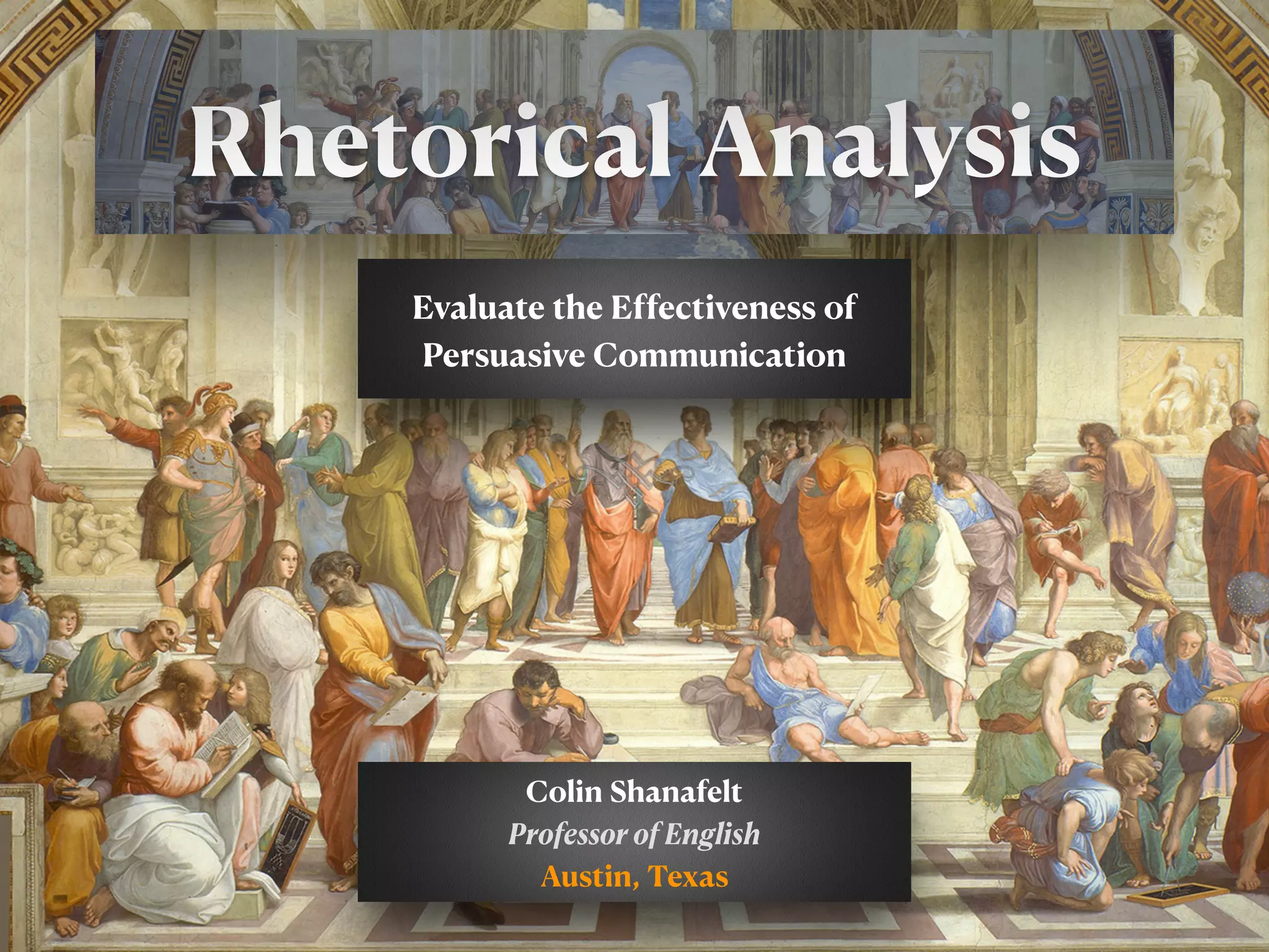 Rhetorical Analysis Notes | PPT
