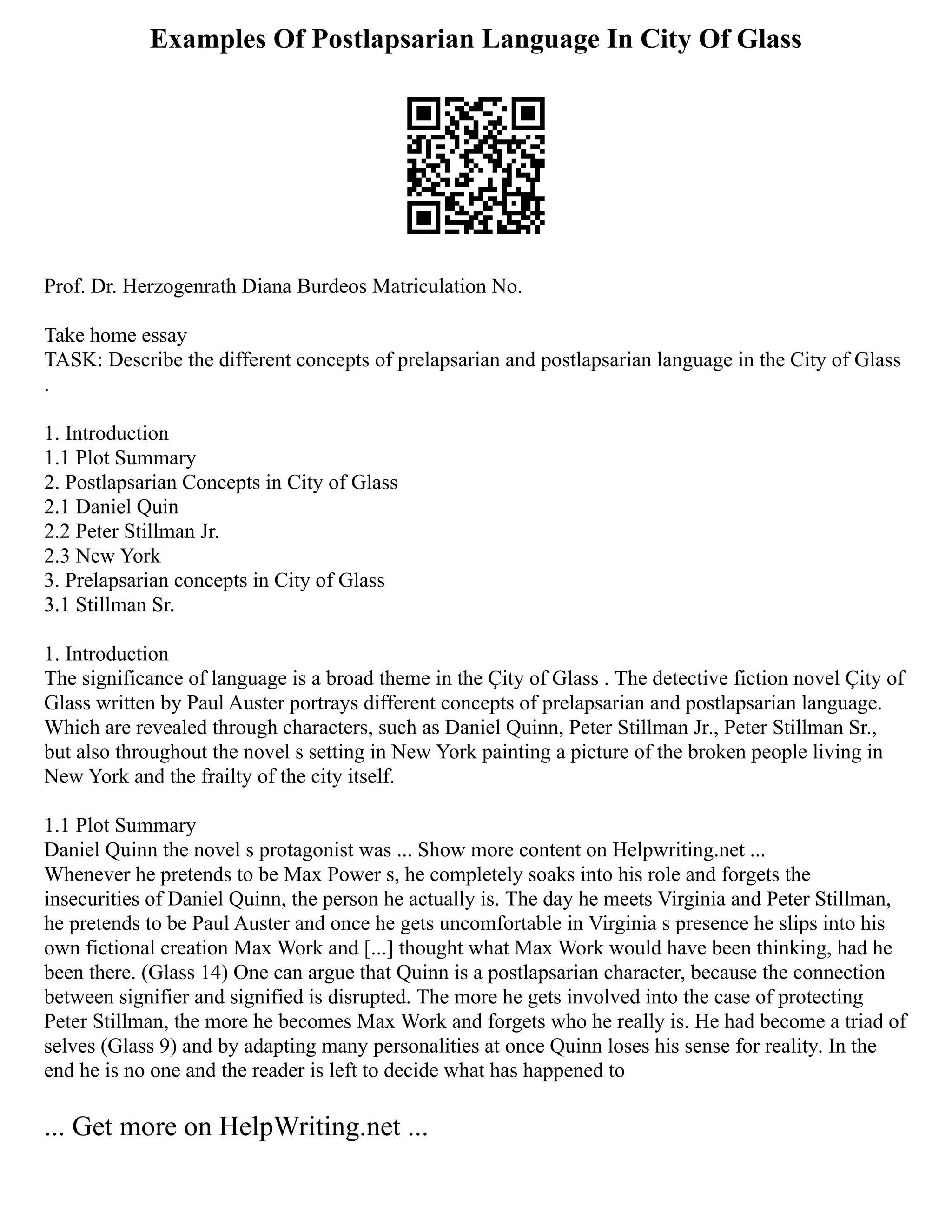 Rhetorical Analysis Outline Example. How To Write A Rhetorical ... | PDF