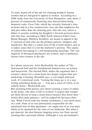 RHETORICAL ANALYSIS SAMPLE ESSAY Harriet Clark .docx