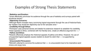 Rhetorical Analysis Thesis Statements ENG 102.pptx