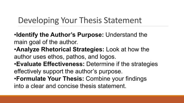 Rhetorical Analysis Thesis Statements ENG 102.pptx