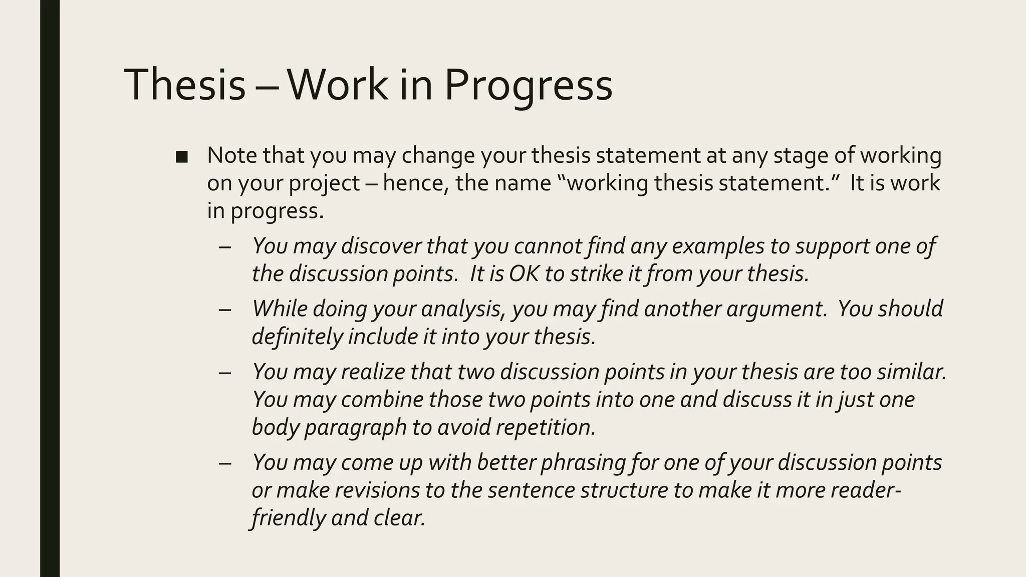 Rhetorical analysis thesis statements ENG 102 | PPTX