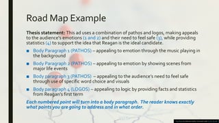 Rhetorical analysis thesis statements ENG 102 | PPTX