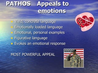 Rhetorical appeal ppt | PPT