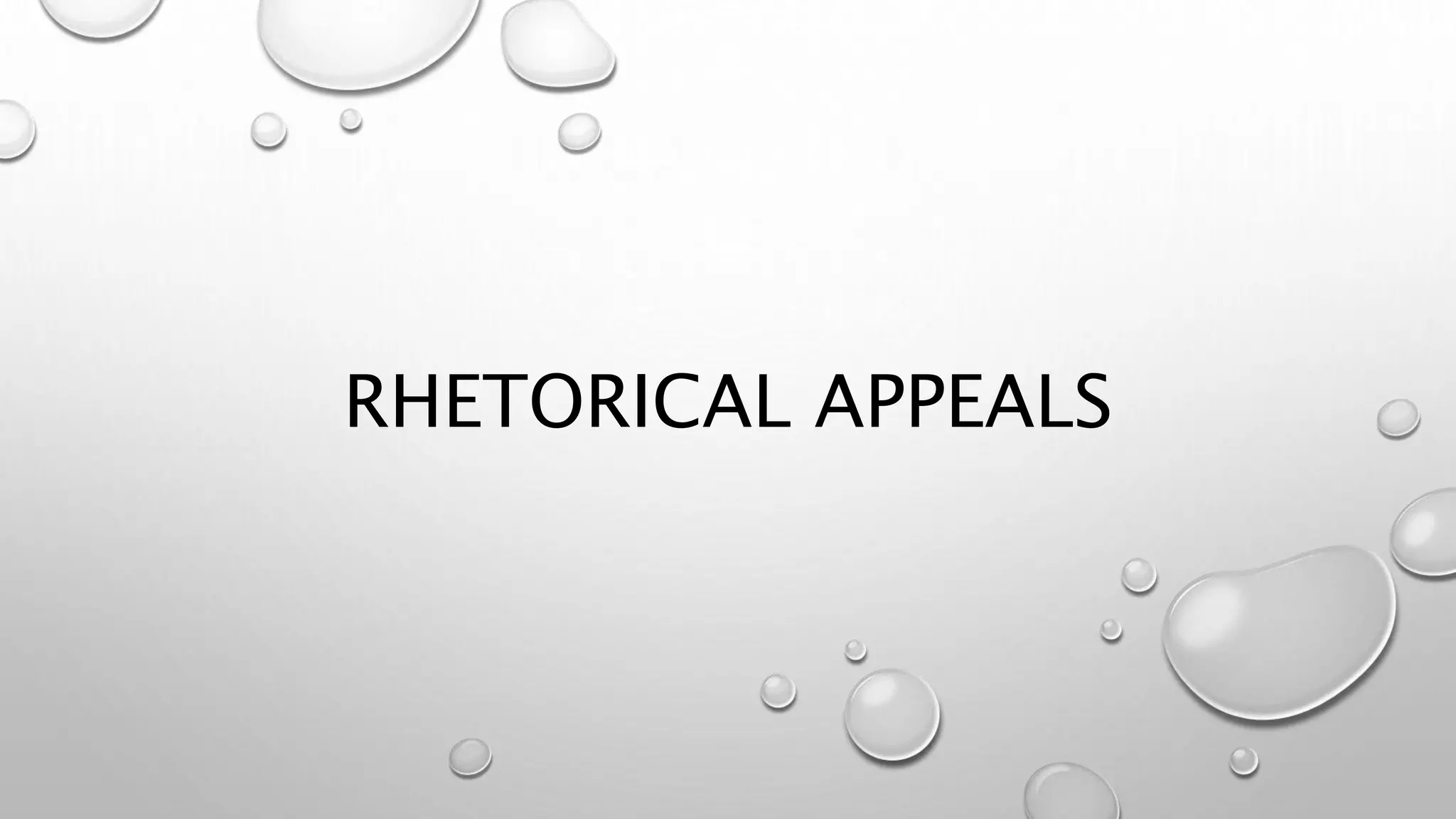 Rhetorical appeals identification practice | PPTX