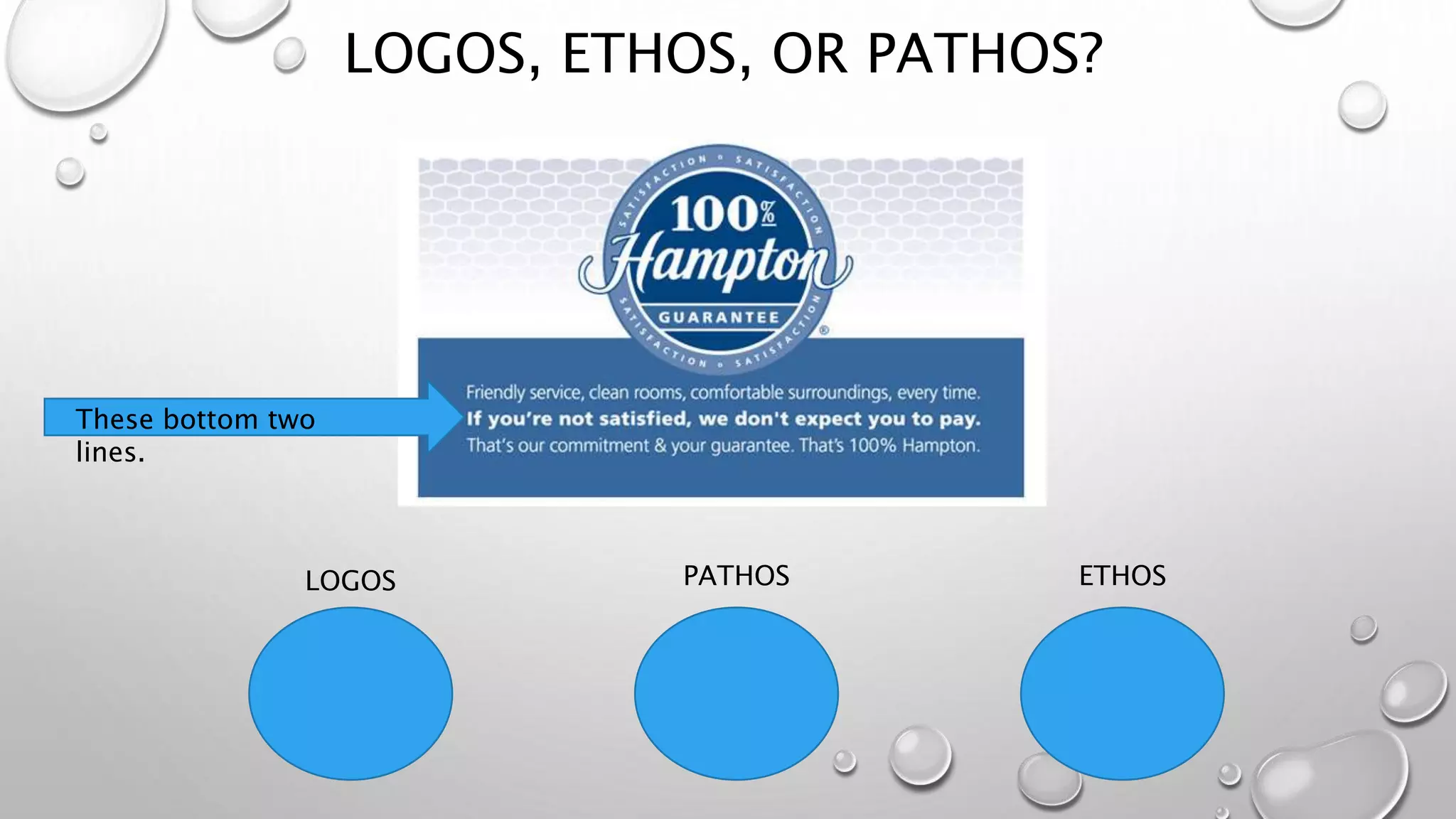 Rhetorical appeals identification practice | PPTX