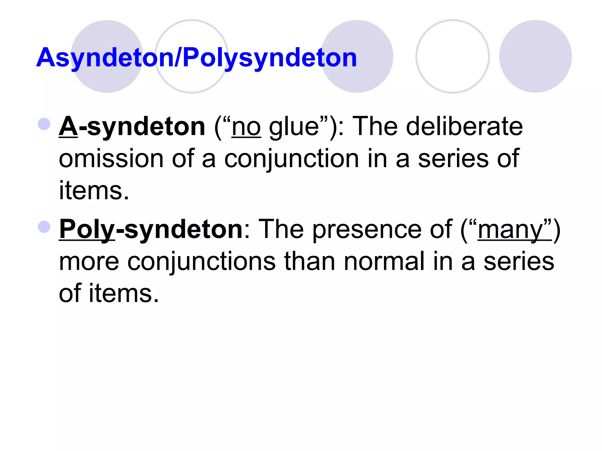 Rhetorical Devices | PPT