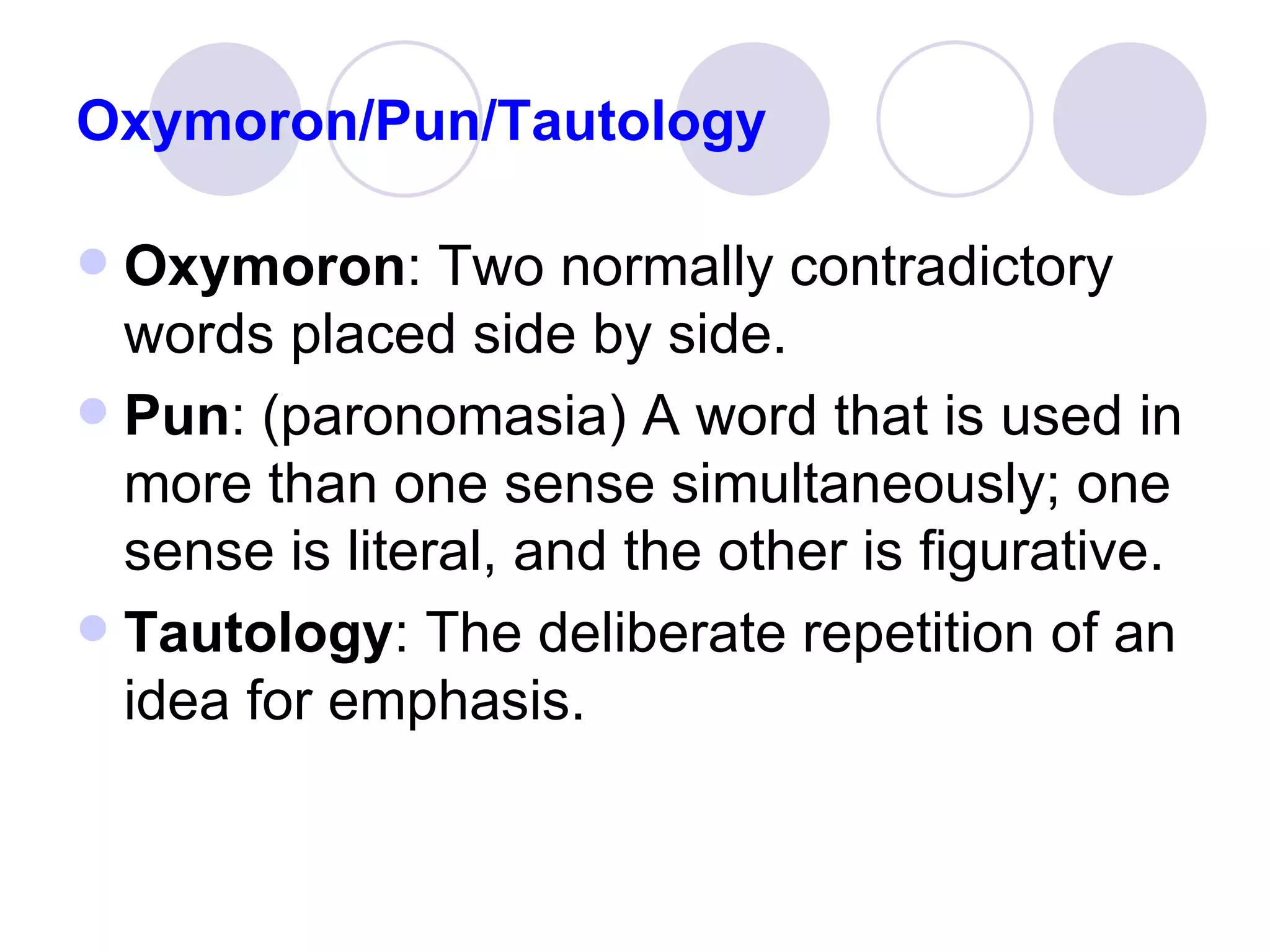 Rhetorical Devices | PPT