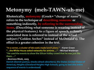 Background, Examples, and Effects of Fifteen Rhetorical Techniques | PPT