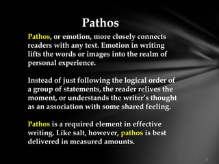 Background, Examples, and Effects of Fifteen Rhetorical Techniques | PPT