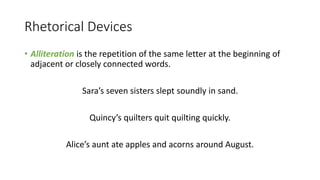 Rhetoric Notes | PPTX