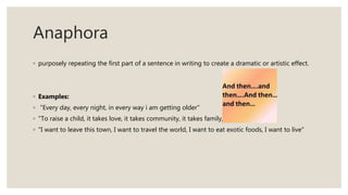 Rhetorical devices group project English101 | PPTX