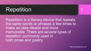 Rhetorical devices 2020 | PPT