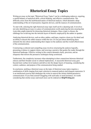 Rhetorical Essay Topics.pdf