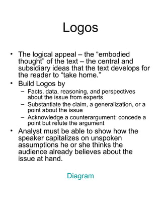 Rhetorical framework | PPT