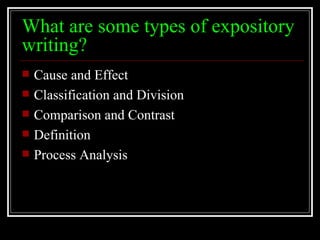 Rhetorical Modes | PPT