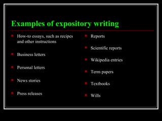 Rhetorical Modes | PPT