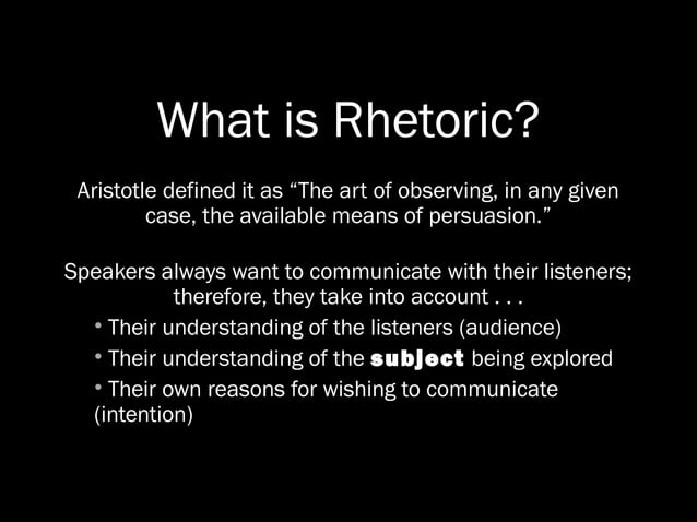 Rhetorical modes | PPT