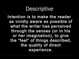 Rhetorical modes | PPT