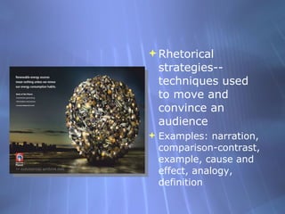 Rhetorical Modes Presentation | PPT
