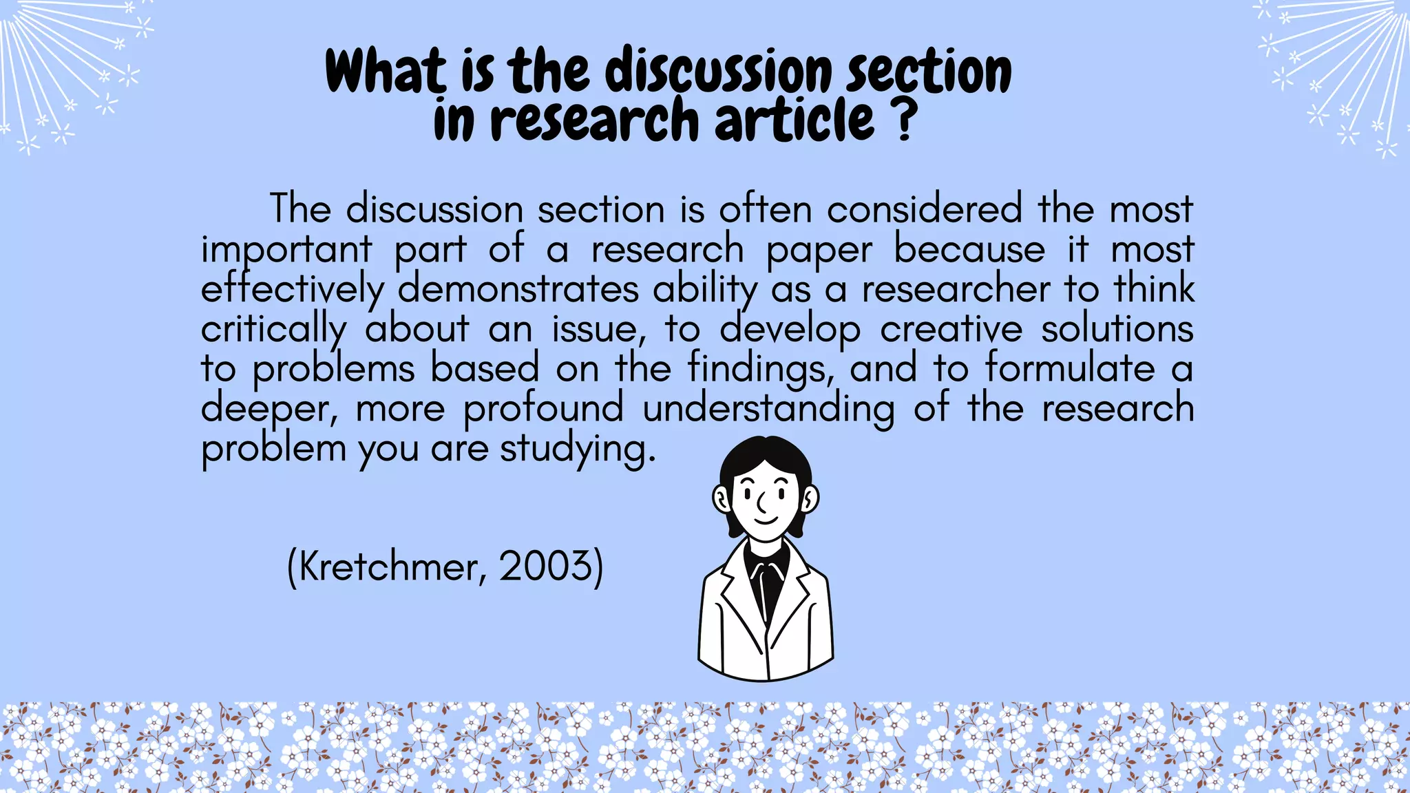 How To Write The Discussion Section In Research Article Pdf Science