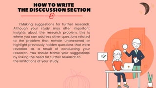 How to write the discussion section in research article | PDF