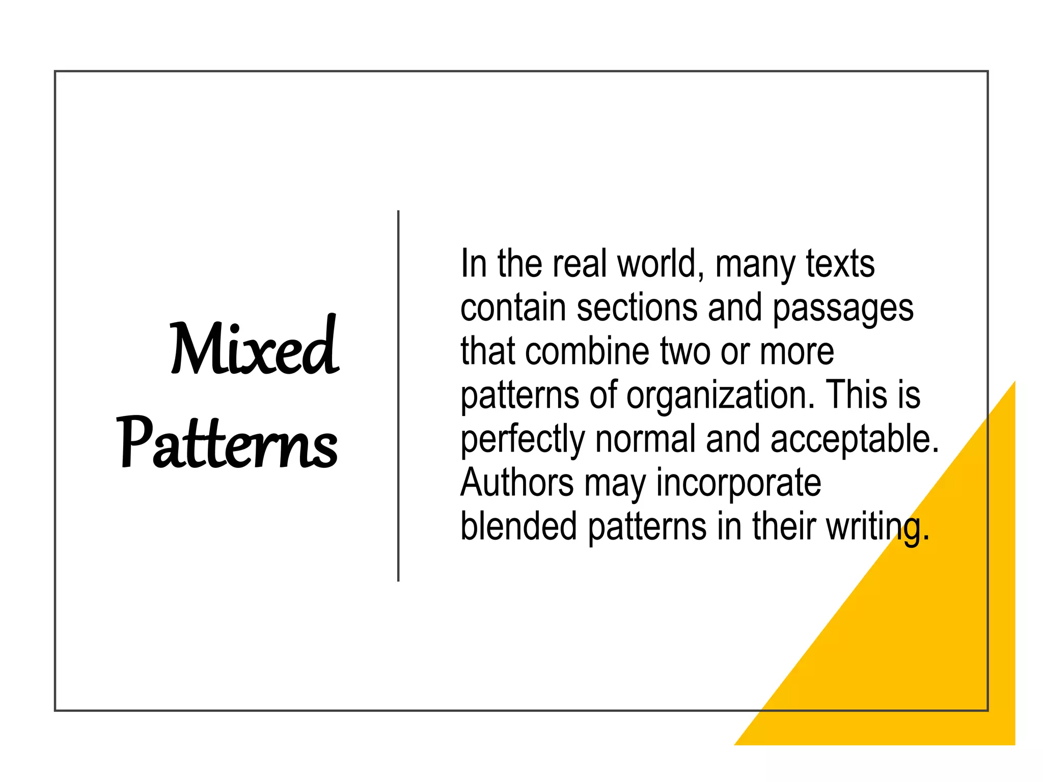 Rhetorical patterns | PDF