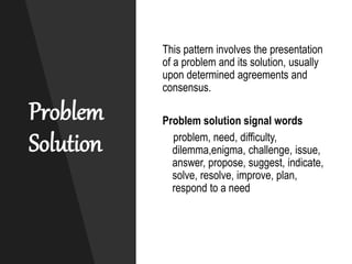 Rhetorical patterns | PPT