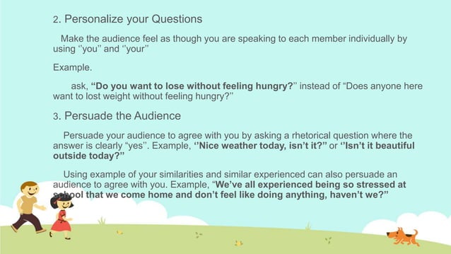 RHETORICAL QUESTION.pptx | Education