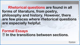 Rhetorical Questions Grade 10 English PPT.pptx