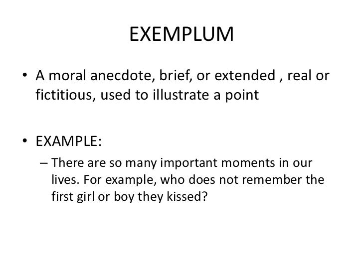 Rhetorical terms for NHS AP