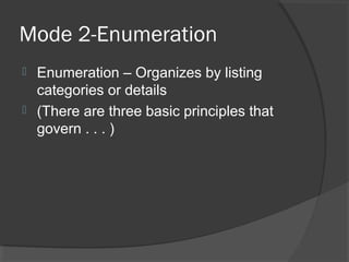 Rhetorical writing and modes of argumentation | PPT