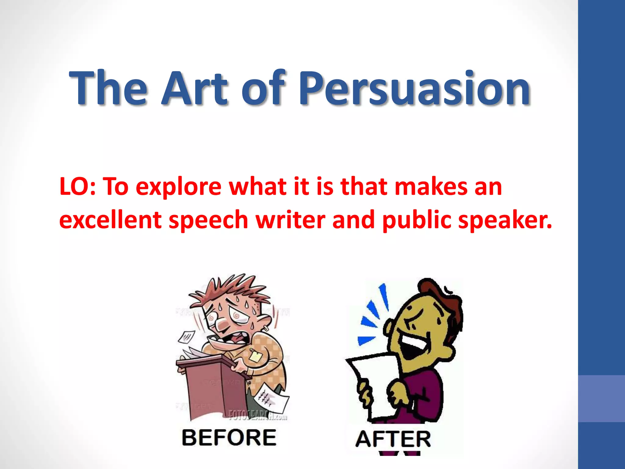 Rhetoric and persuasion introduction | PPTX