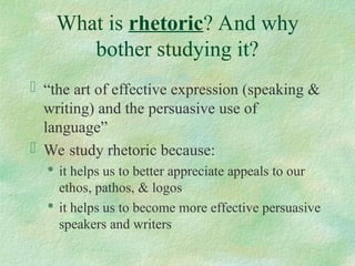 rhetoric devices 1.ppt criticalthinkingg | PPT