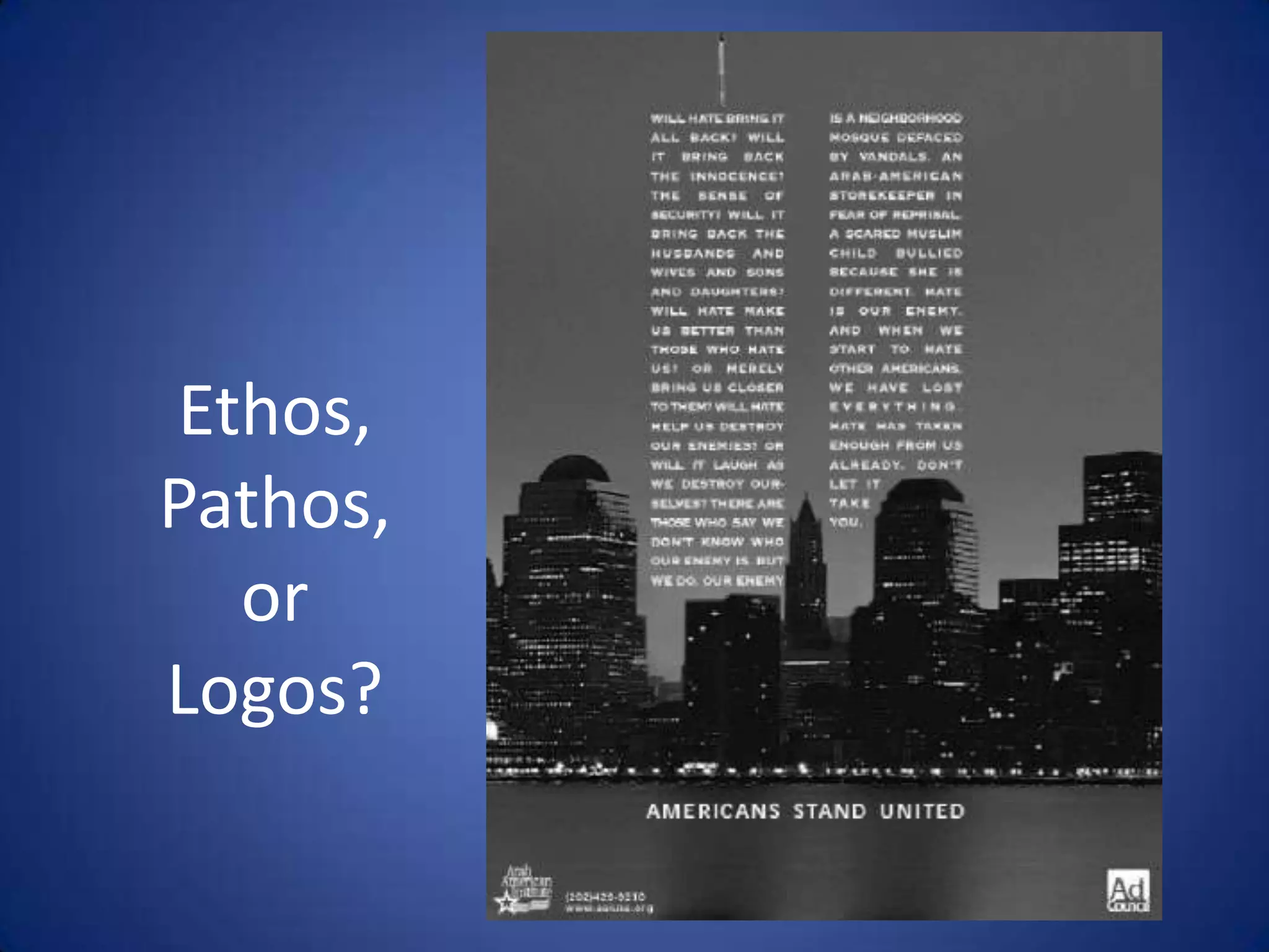 Rhetoric in advertising by Ponteefex | PPTX