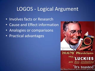 Logos Facts Advertisement