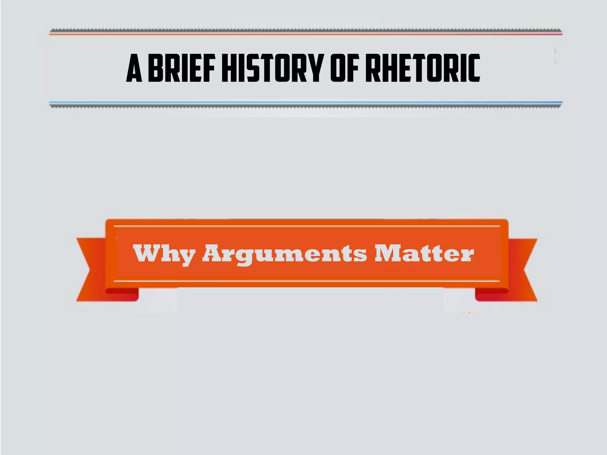 Rhetoric intro 2018 | PDF