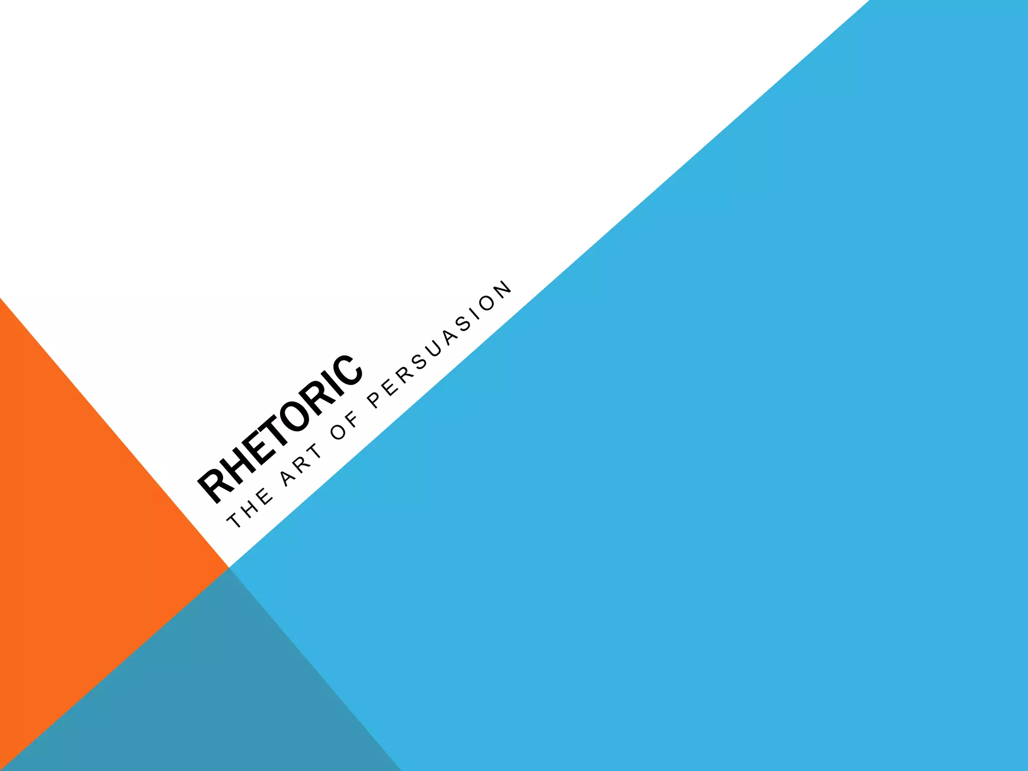 Rhetoric intro ppt | PPT