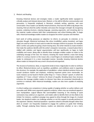 Rhetoric Midterm Examination- Graduate School | DOCX