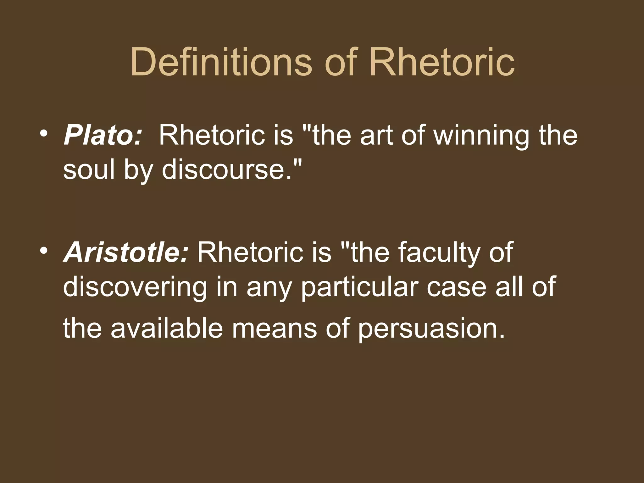 Rhetoric powerpoint | PPT