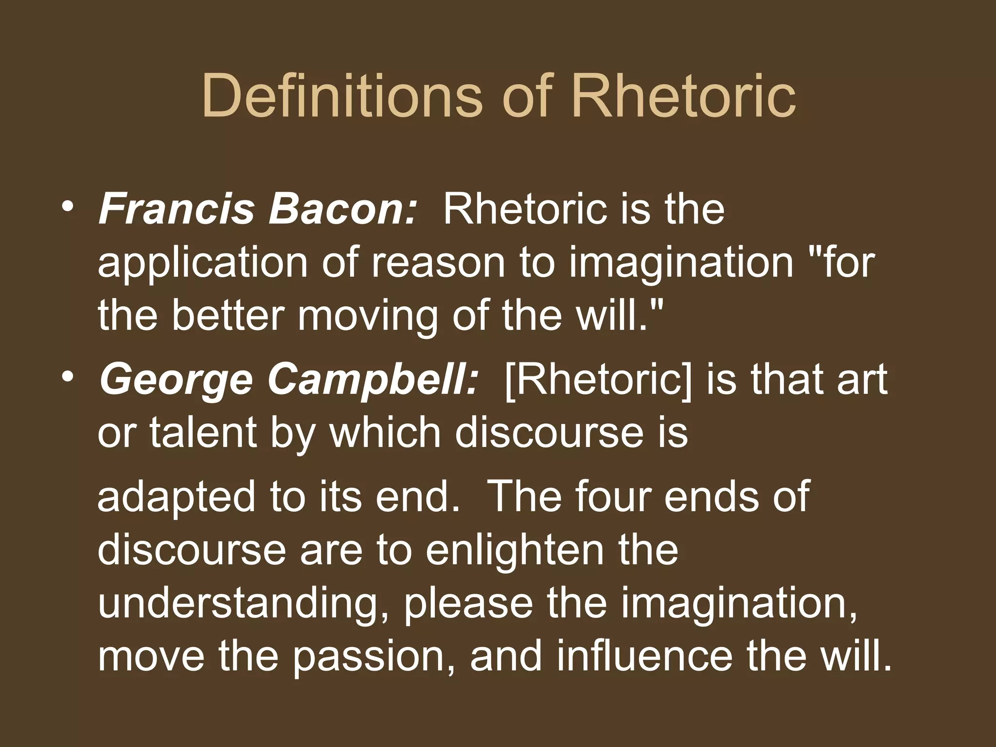 Rhetoric powerpoint | PPT