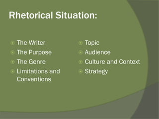 Rhetoric presentation | PPTX