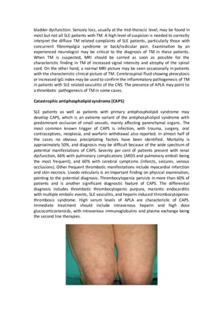 Rheumatological Emergencies | DOCX