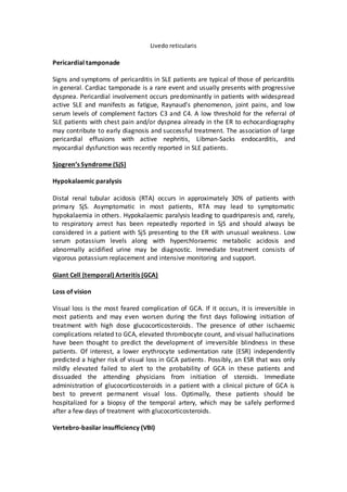 Rheumatological Emergencies | DOCX