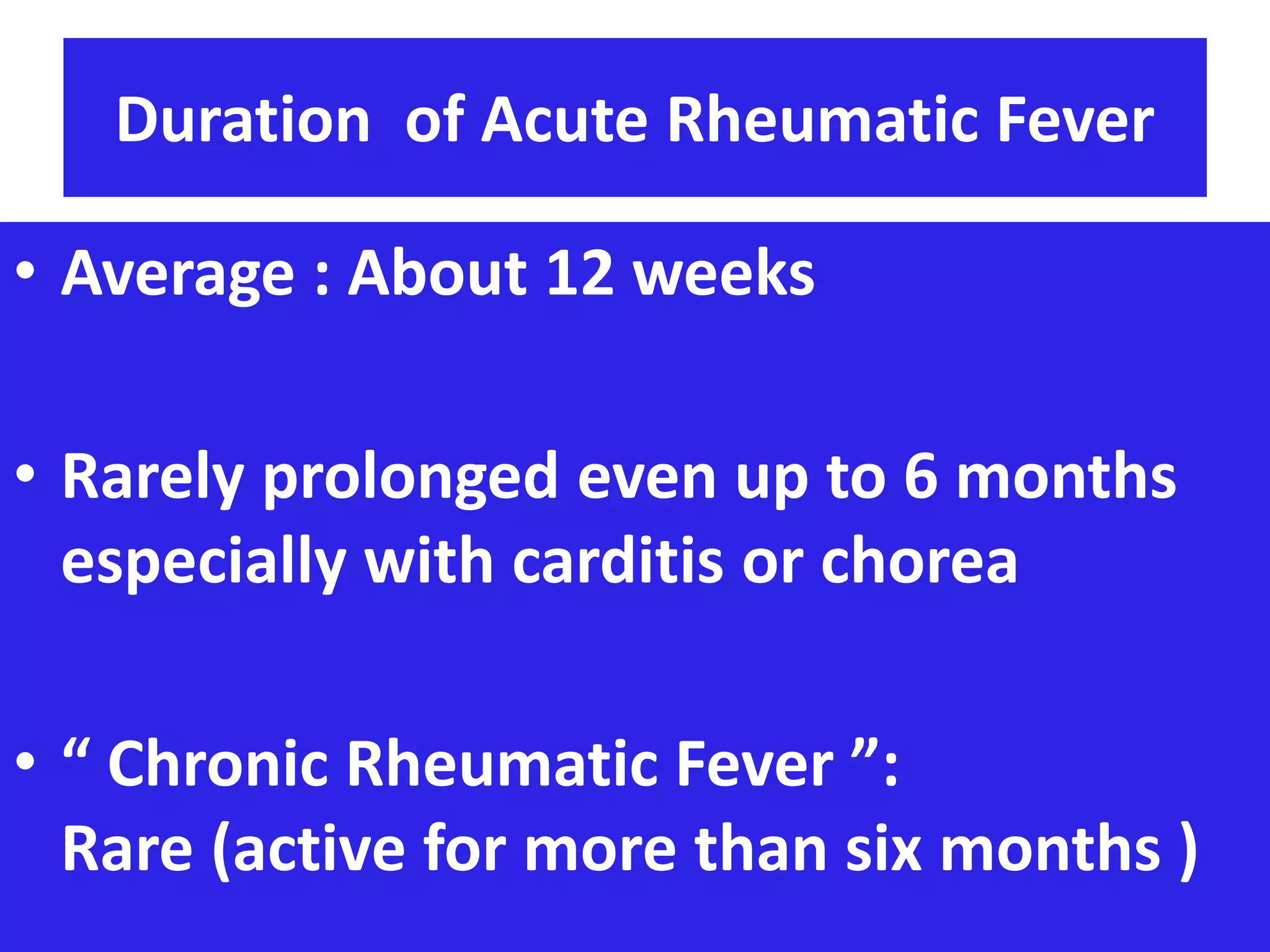 Rheumatic fever - Dr. S. Srinivasan | PPTX