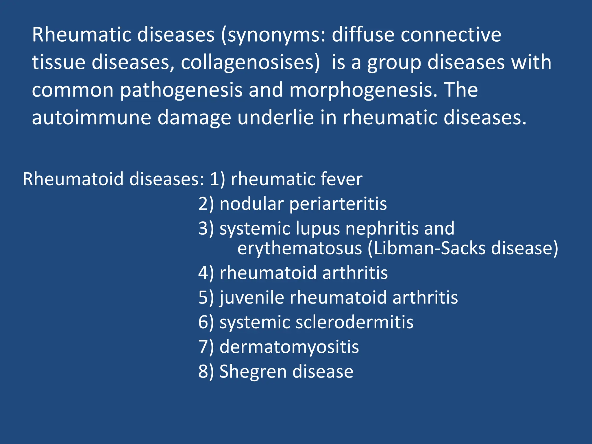 Rheumatic diseases pathology anatomy disease | PPTX