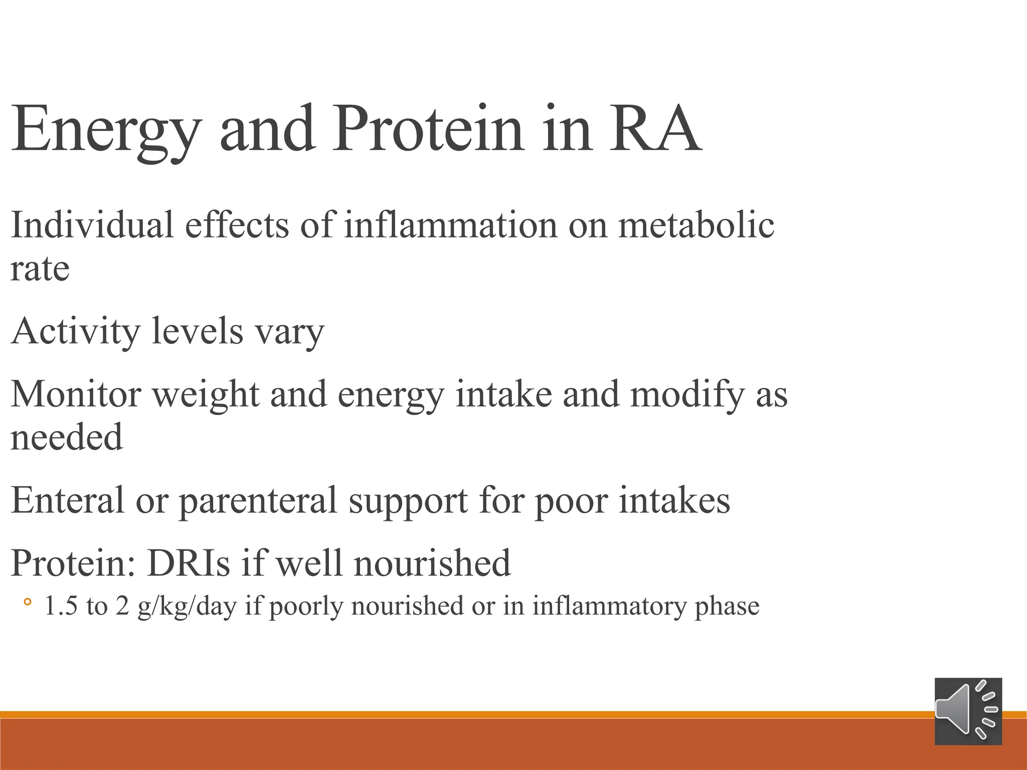 Rheumatic diseases and Nutrition with explanation | PPTX