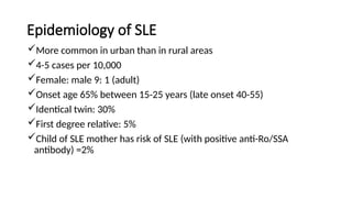 Rheumatic Disorders (Systemic Lupus Erythematosus (SLE) with ...