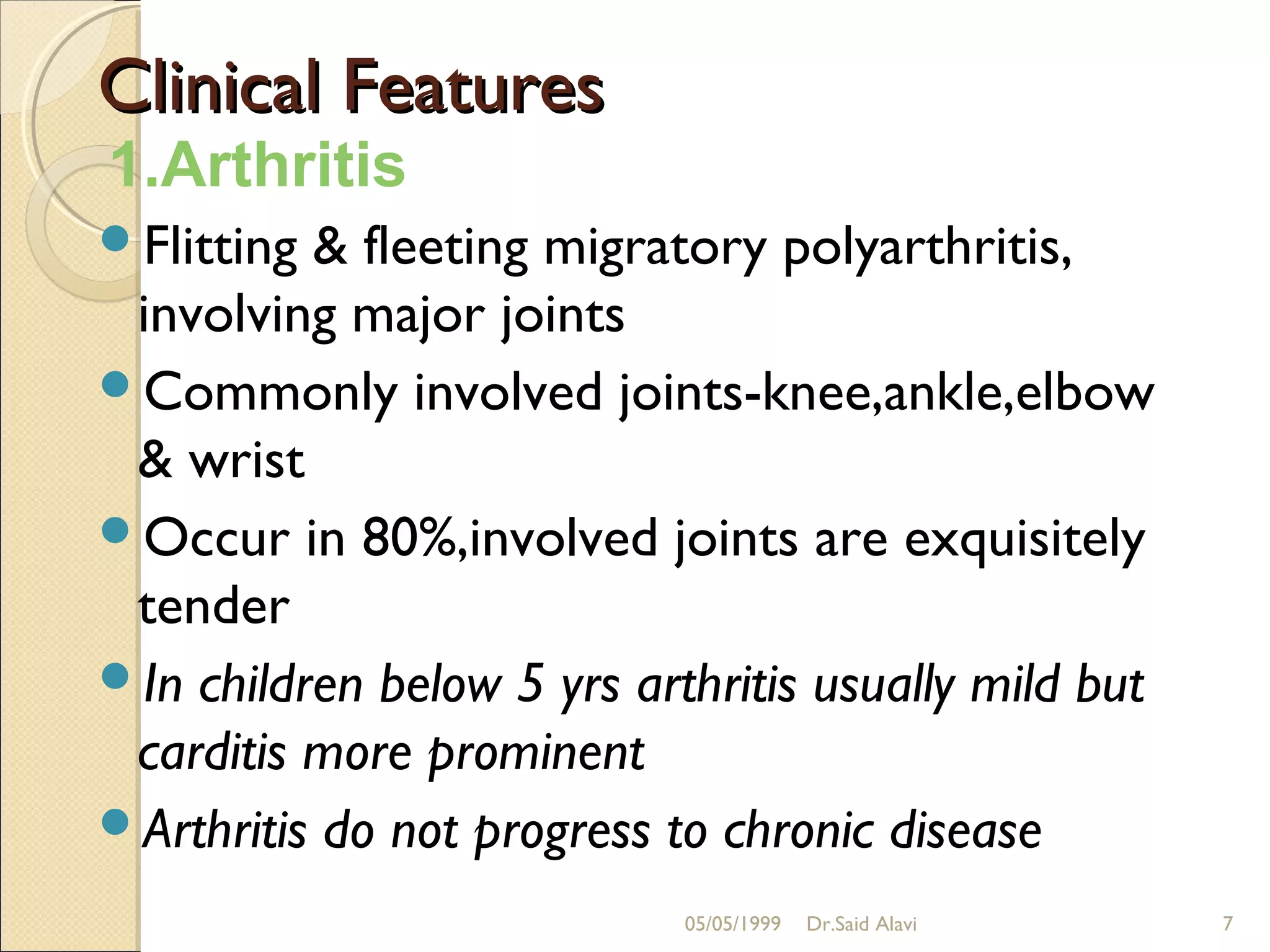 Rheumatic fever | PPT
