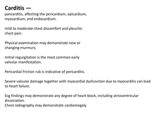 Rheumatic fever | PPTX